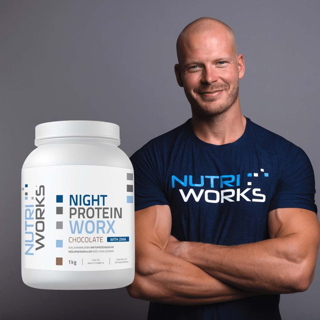 Uutuus: Nutri Works yöproteiini! – NutriWorks